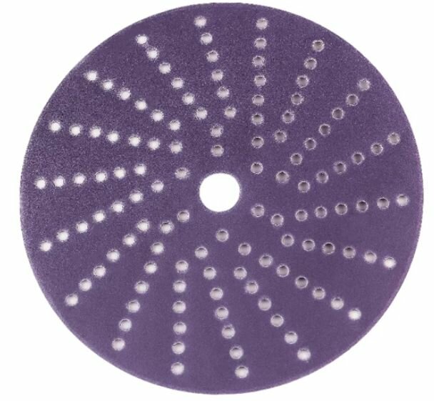 TILFLEX Абразивный круг CERAMIC 150 mm P500 Multiholes на липучке. Упаковка 5 штук