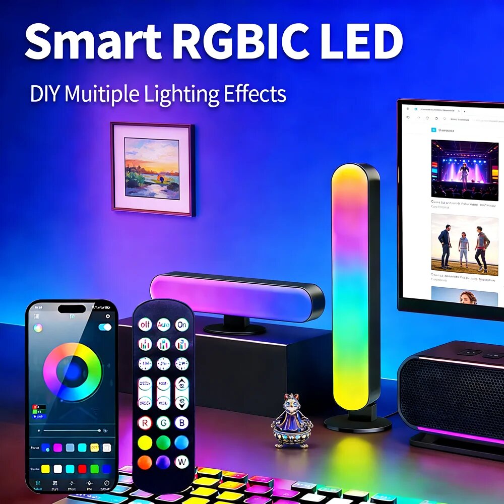 Светодиодная лента RGBIC USB, RGB(1-PACK)