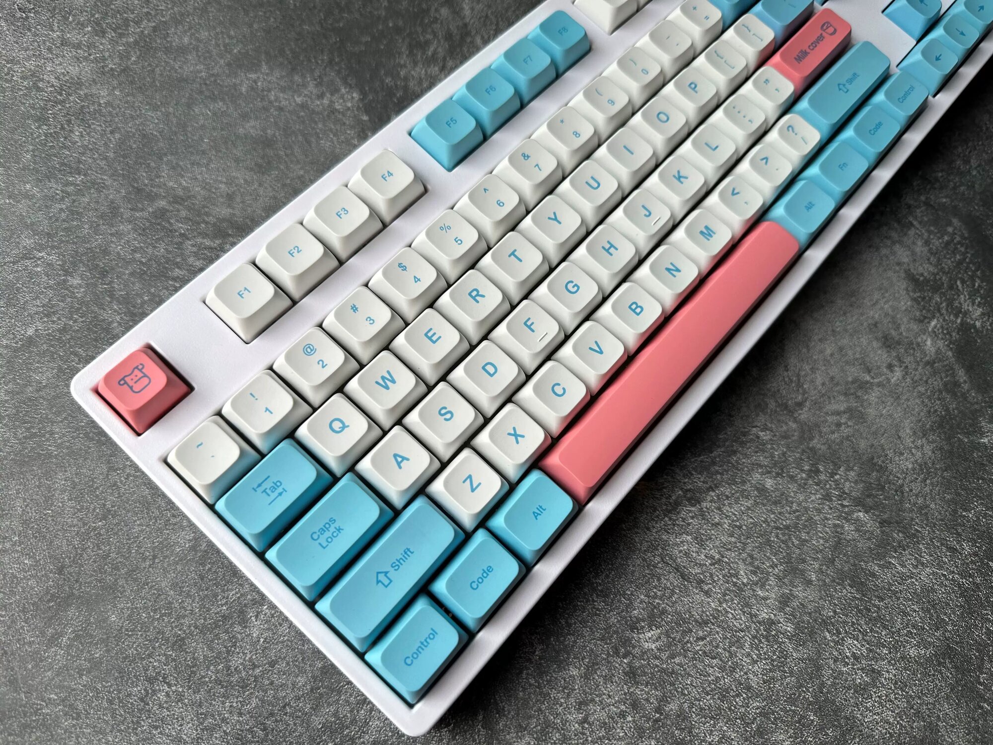 Молочная Пена Паттерн XDA Высота Клавиши Упакованные в Коробку