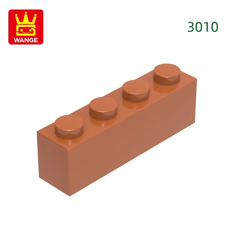 Конструктор Wange 3010, цвет 5. Dark Orange