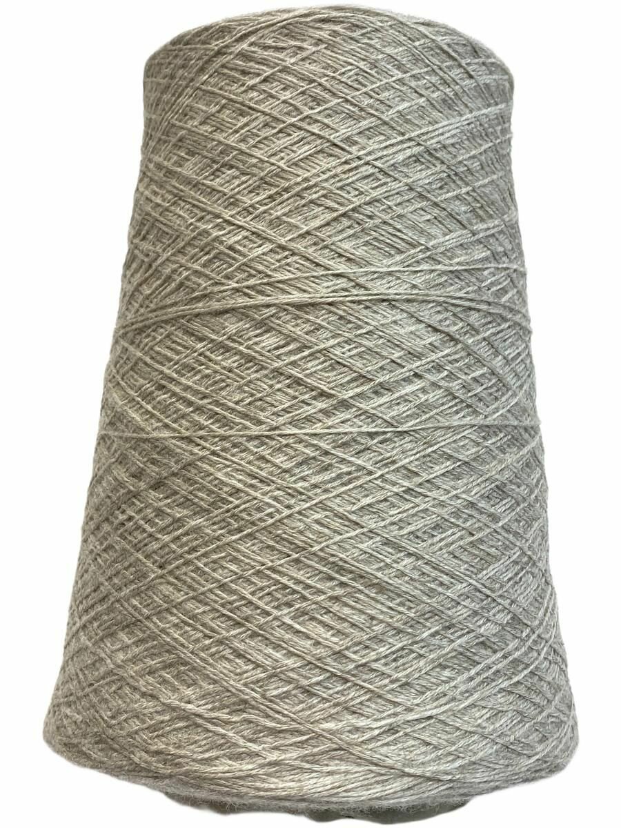 Пряжа на бобине (Италия) 15% кашемир 70% шерсть мериноса 15% п/а 100г-700м 225 г