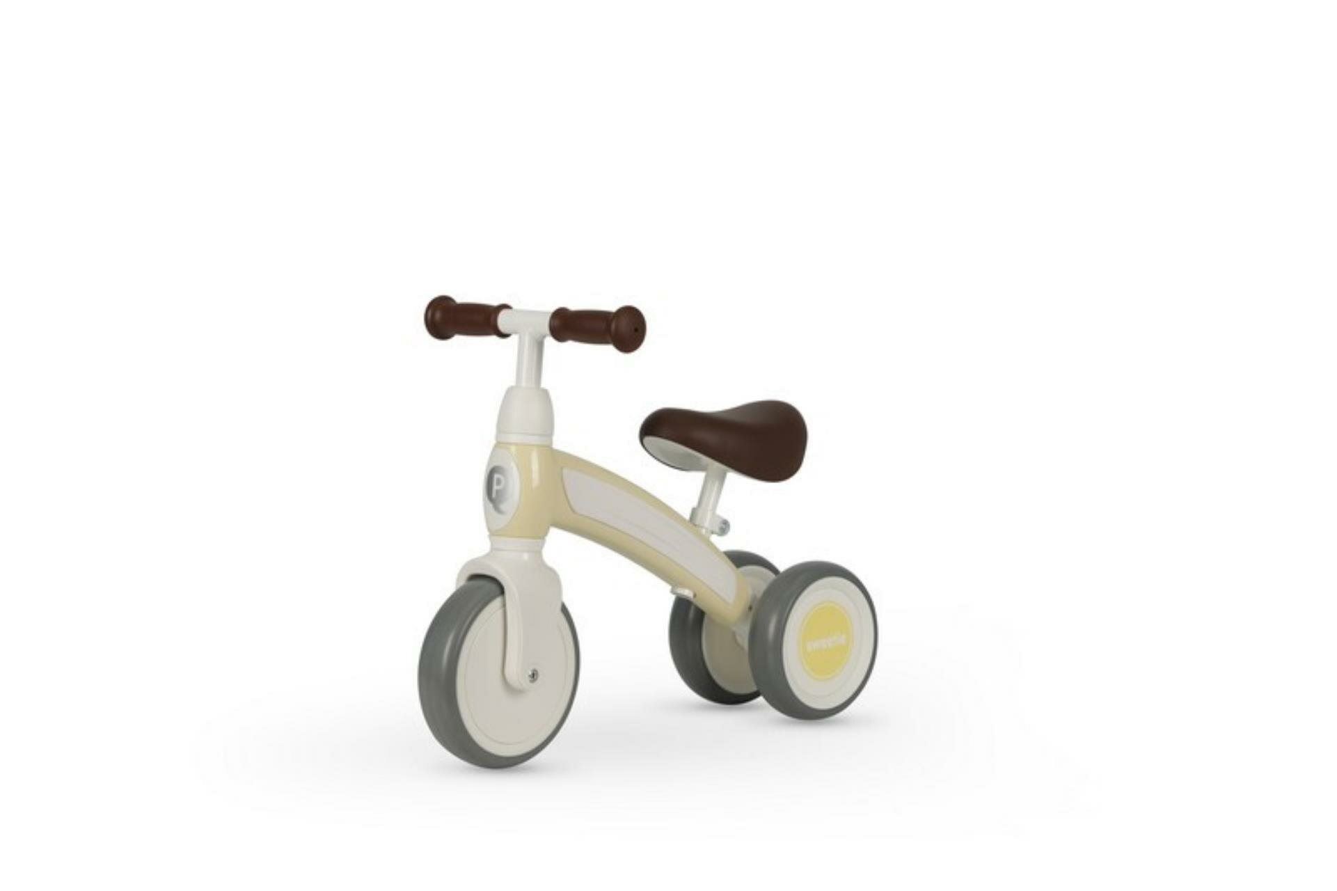 Беговел Sweetie QPlay, трёхколёсный, EVA колёса, регулировка по высоте, бежевый