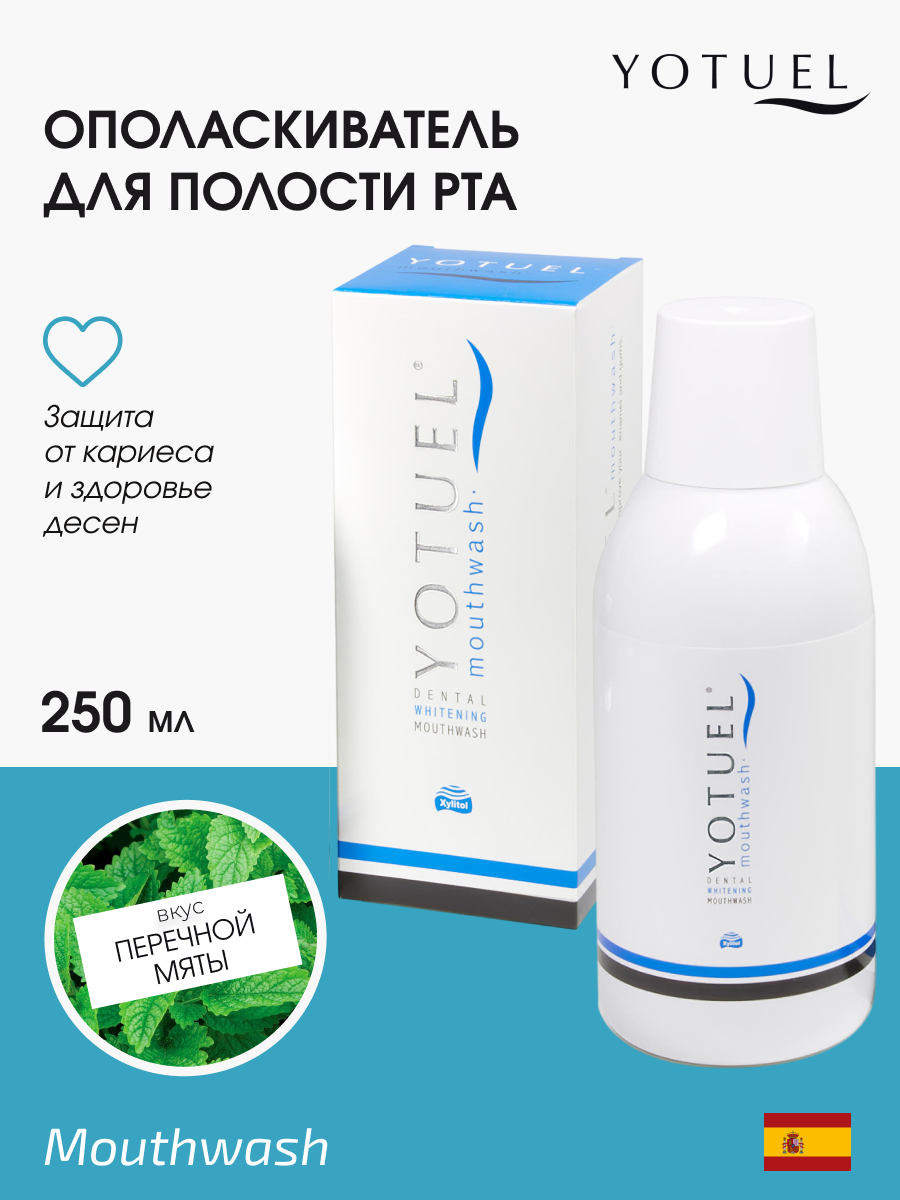 Ополаскиватель Yotuel Mouthwash, 250 мл