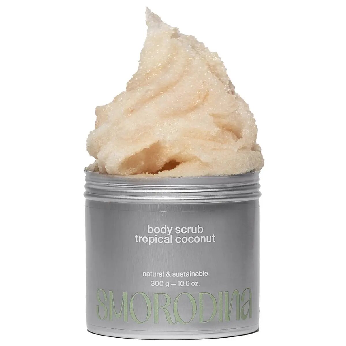 Cахарно-соляной скраб-желе для тела «Тропический кокос», 300 г