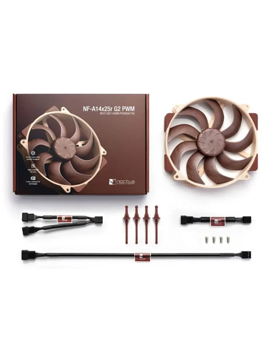 NF-A14x25r G2 PWM Корпусный вентилятор 4-Pin PWM