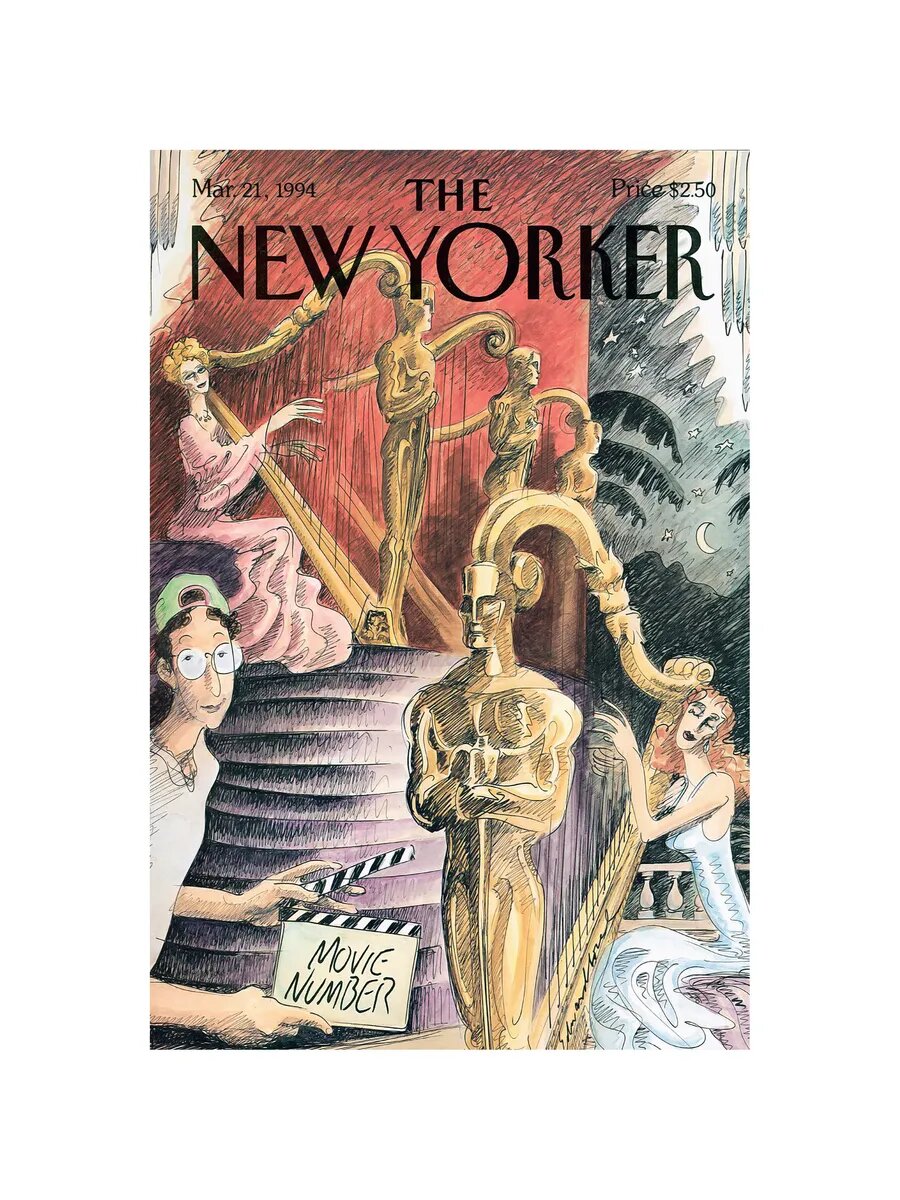 Постер New Yorker Нью Йоркер март, 40 x 50 см (с полями), бумага, без рамы — фото 1