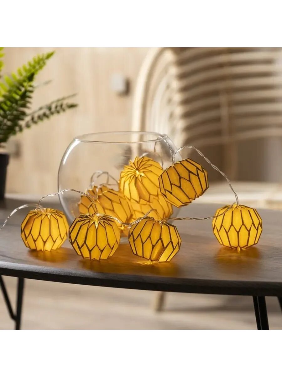 Гирлянда светодиодная 2 м с синими фонариками