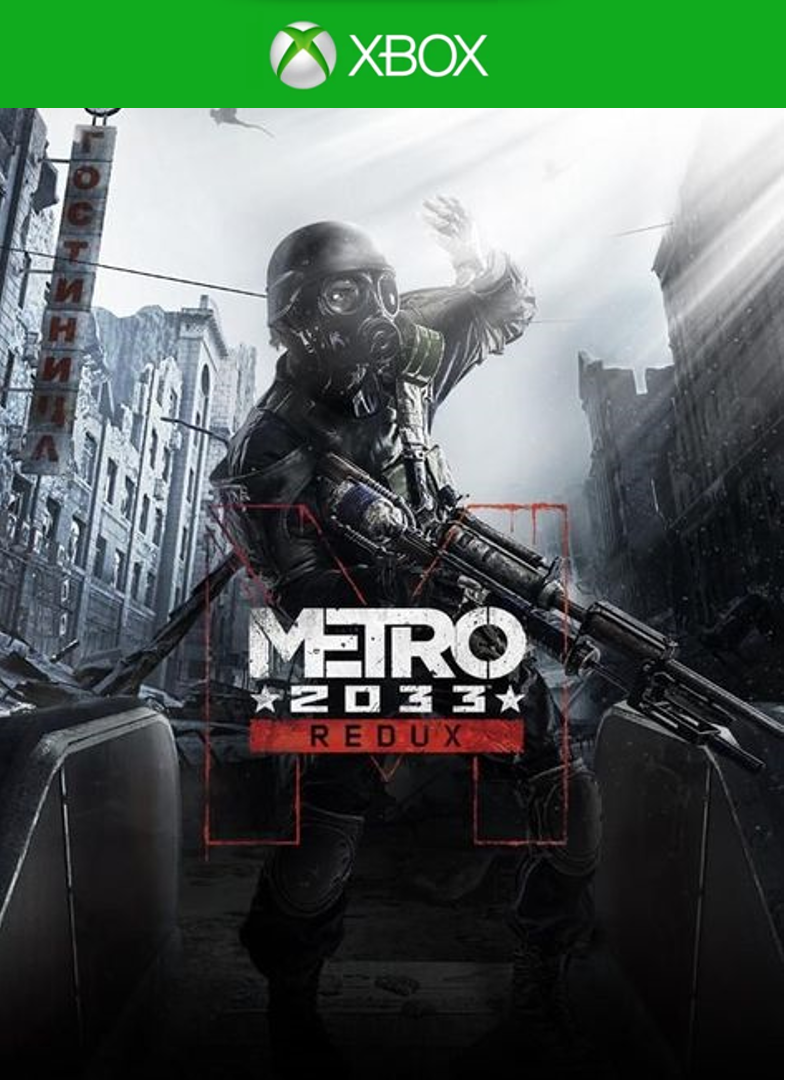 Игра Metro 2033 Redux для Xbox One/Series X|S, Русская озвучка, электронный ключ
