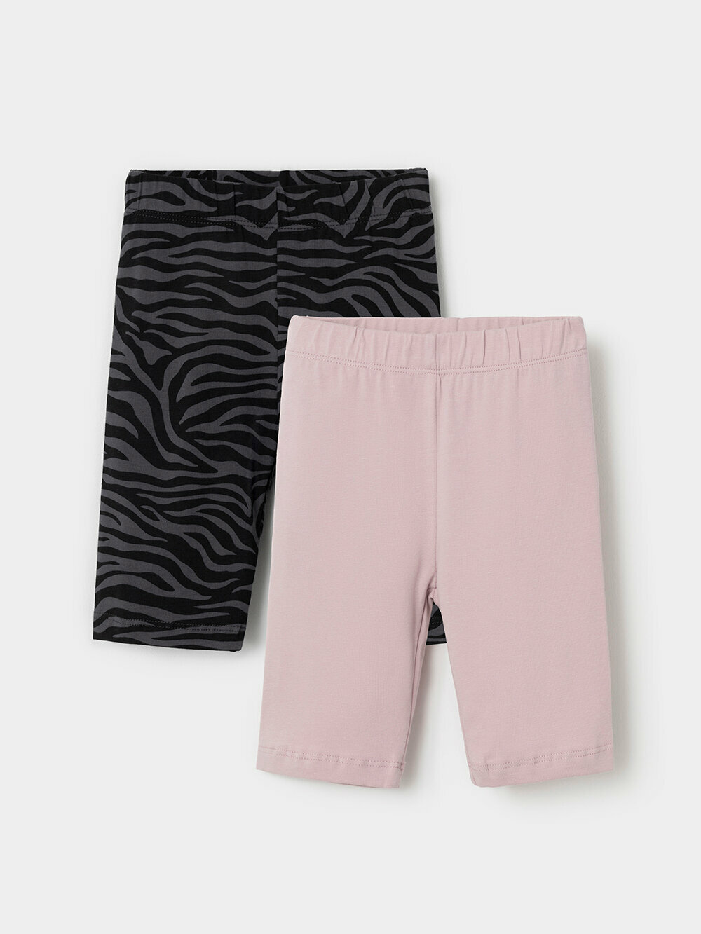 Велосипедки хлопковые велосипедки для девочки, набор из 2 шт., комплект 2 шт.