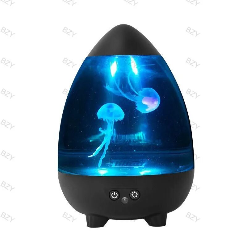 Светильник для спальни Jellyfish LED, ночник, настольная лампа, синий