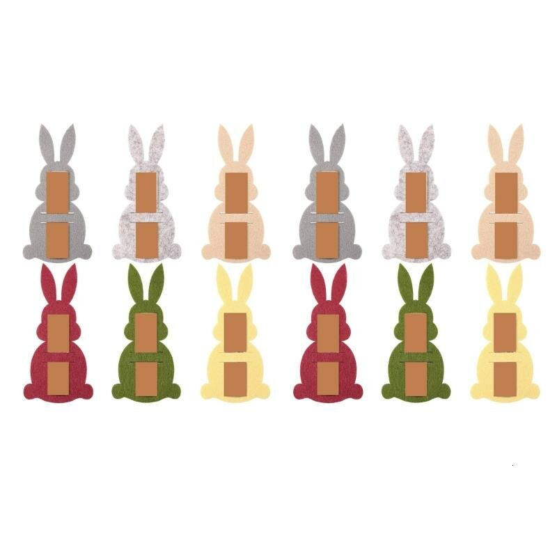 Кролики-держатели денег на Пасху (12 шт.)