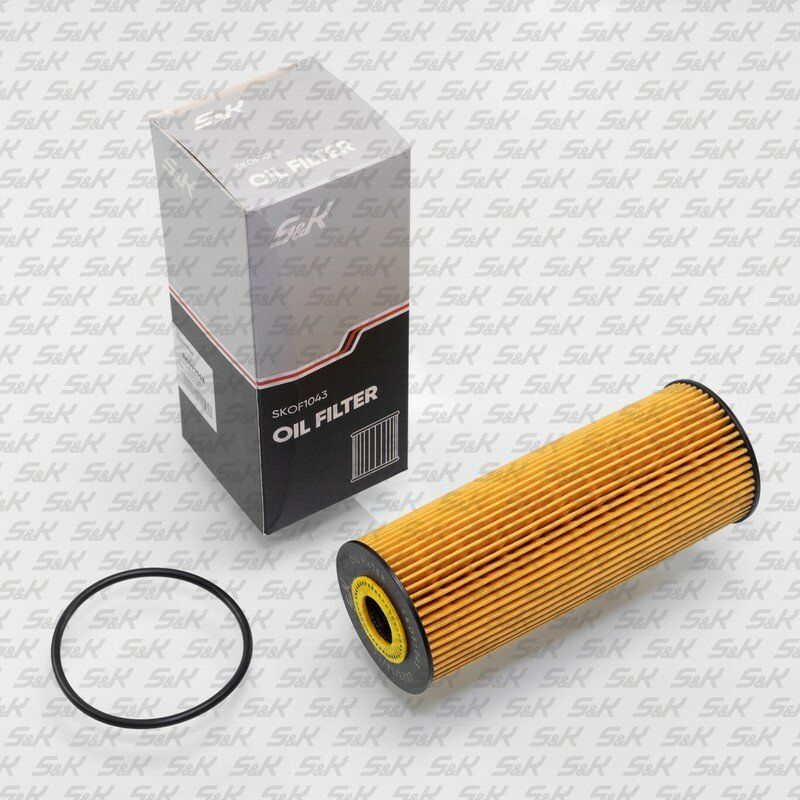 Фильтр масляный картридж S&K SKOF1043 MERCEDES-BENZ C180K-36 W202 1993-2000/E200-320 W124/210 ->1997/ML230 W163 199