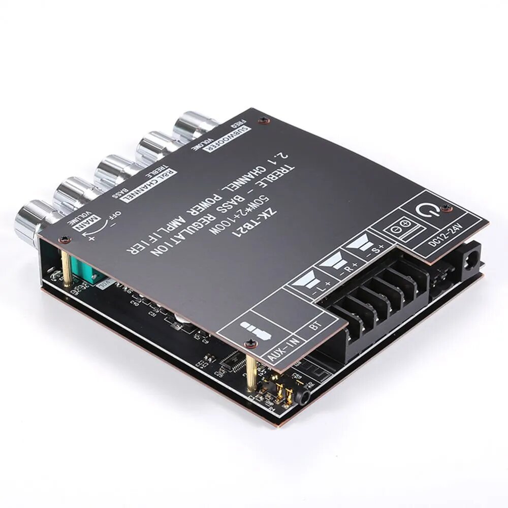 Модуль цифрового усилителя с Bluetooth TPA3116D2 2.1 канала с регулировкой тембра