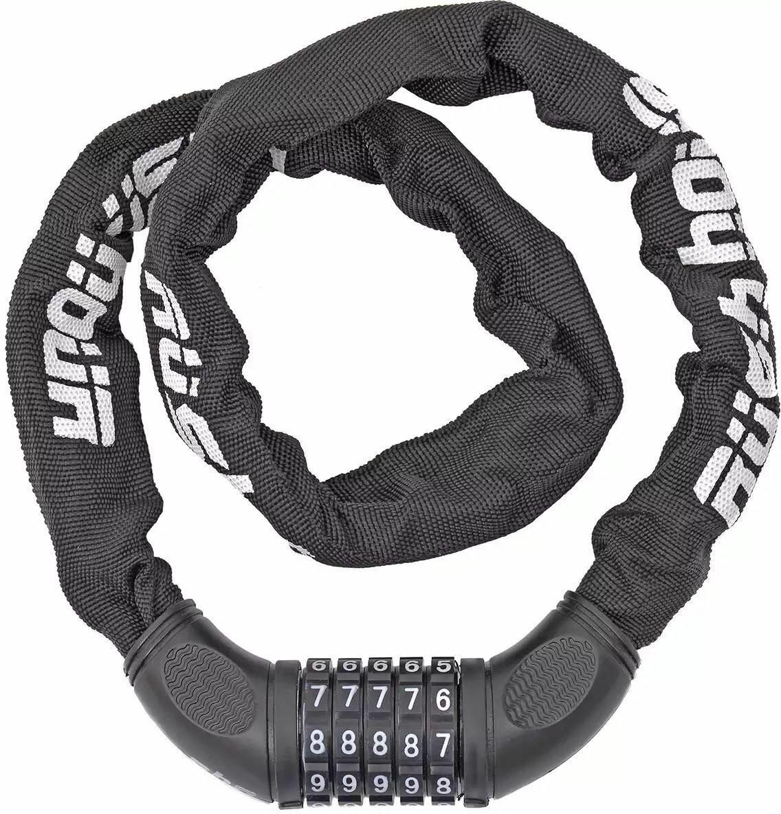 Замок велосипедный RUSH HOUR кодовый, толщина 55 мм, длина 900 мм