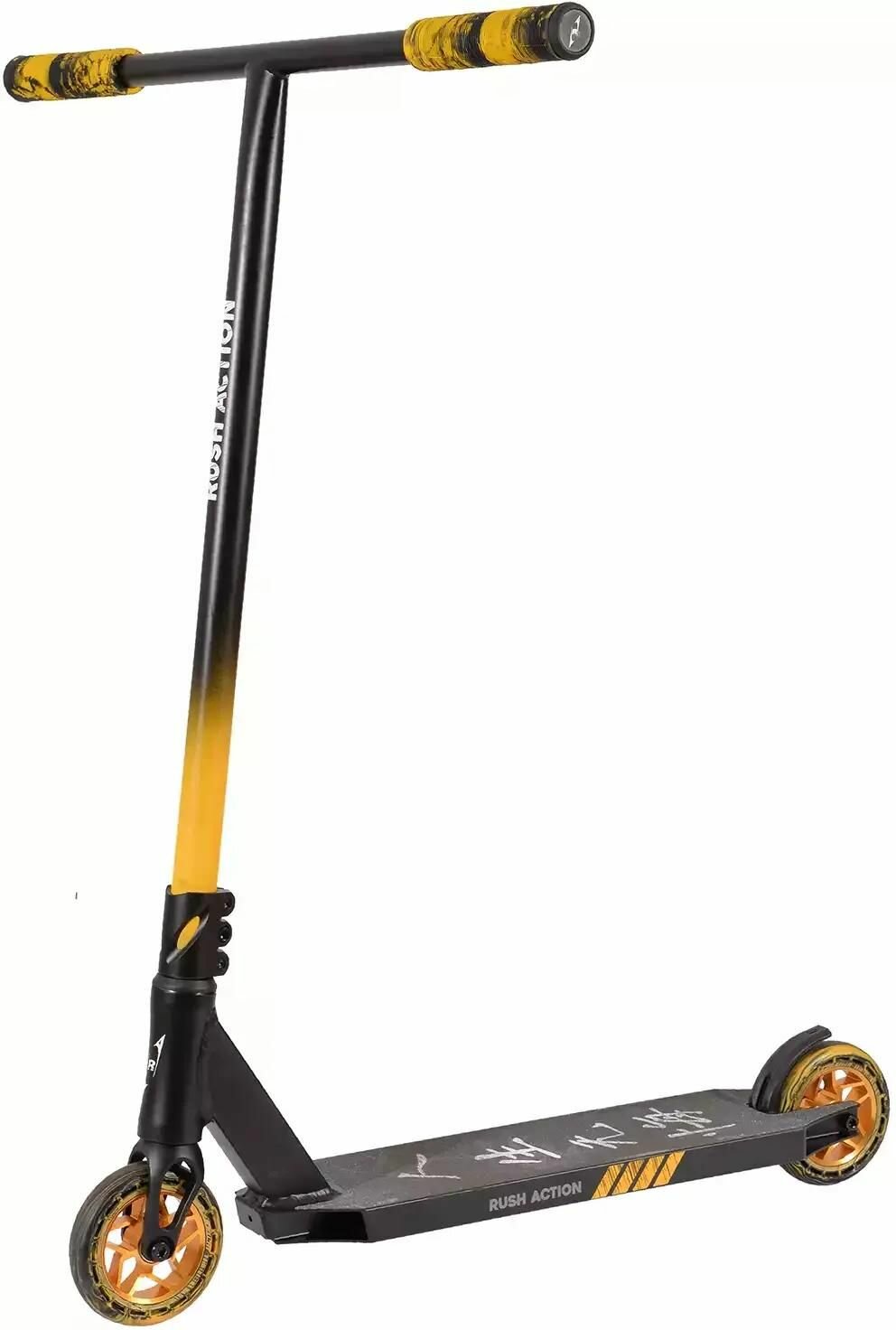 Самокат RUSH ACTION Трюковой, Strike, 115 мм, нагрузка 100 кг