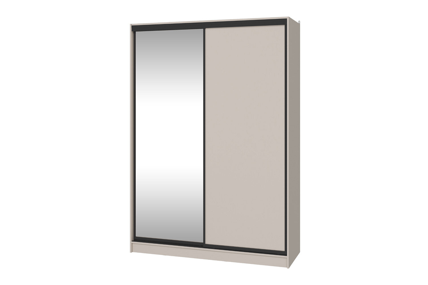 Шкаф-купе Hoff Home, 160х229,5х59,5 см, для одежды, с зеркалом, цвет бежевый