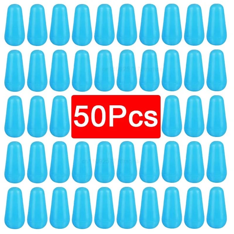 Резиновые поплавки синие, 50 шт