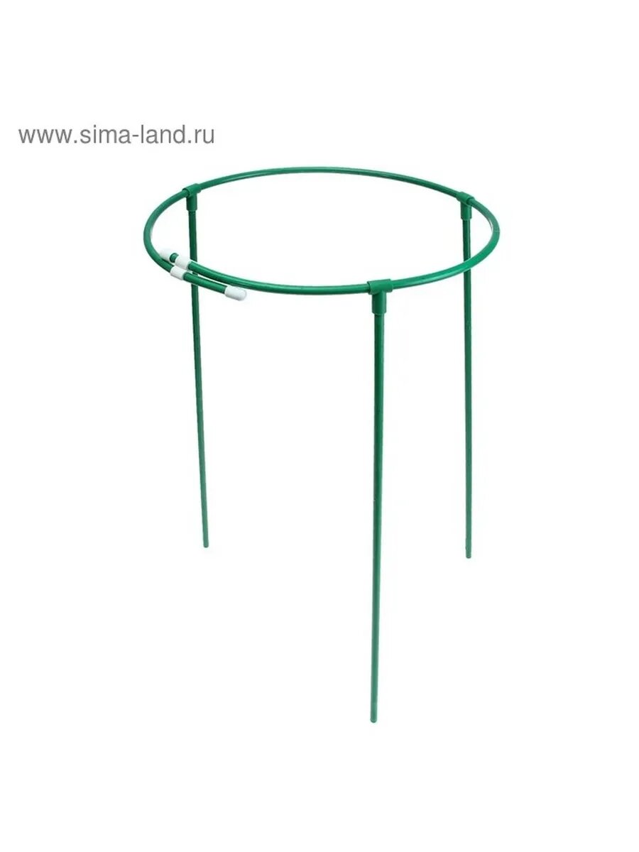 Кустодержатель металлический зеленый 70 см