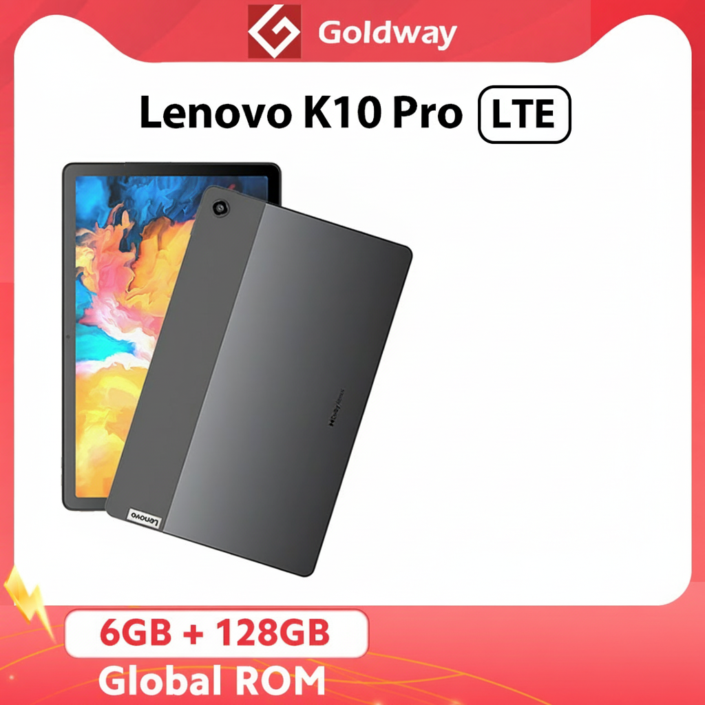 Планшет Lenovo K10 Pro, 10.6", 6/128ГБ, Wi-Fi+4G, Android