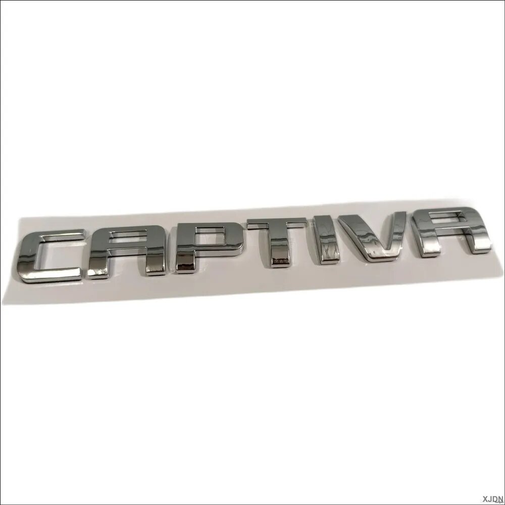Эмблема Надпись Chevrolet Captiva Хром ABS-пластик 180х22 мм для кузова