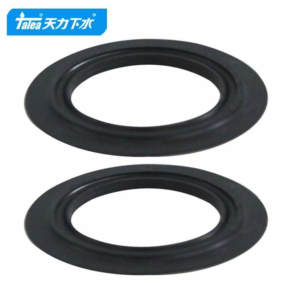 Комплект из 5 черных резиновых уплотнительных колец для сифона кухонной мойки