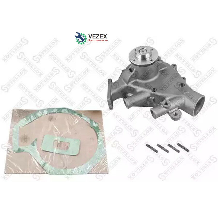 STELLOX 8104151SX насос водяной! D19mm c прокл. \DAF 80/85/95, WS315L