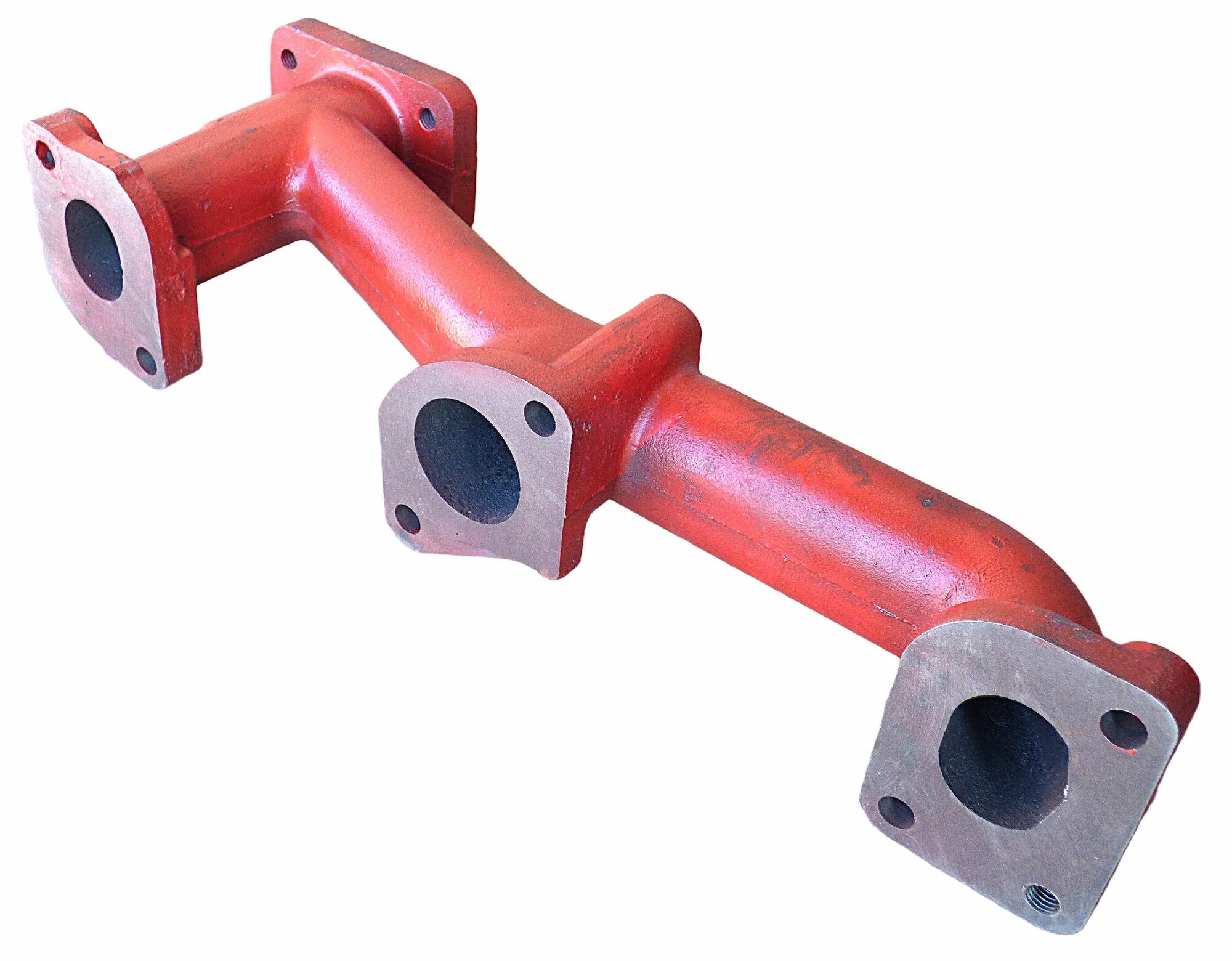 Коллектор выпускной 240-1008025, для колесных тракторов и экскаваторов марки МТЗ