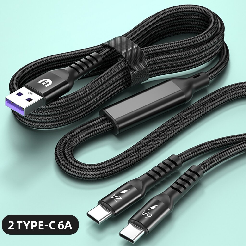 Кабель USB-C 2 в 1 — фото 1