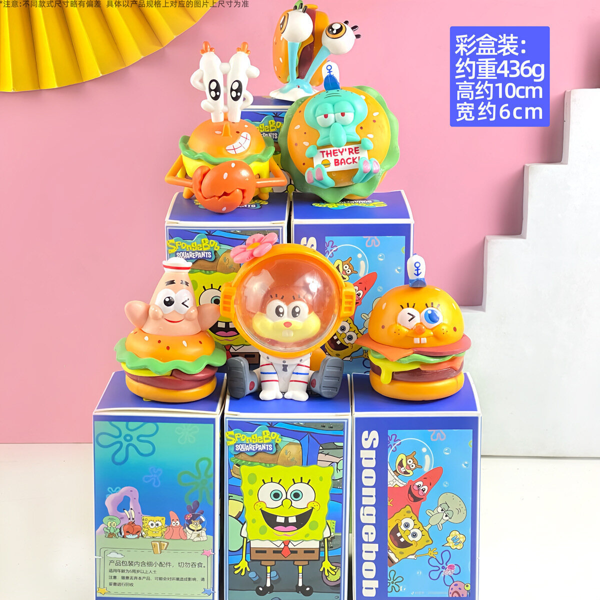 Фигурка розового Рубинового Бобра в закрытой коробке, милая игрушечная кукла, украшение для торта в виде машинки, автомат гашапон с клешней