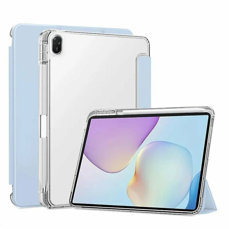 Умный чехол для Huawei MatePad 11.5 2025 11.5 дюйма TXZ-W09 складывающийся стенд кожаный магнитный с карандашом держатель корпуса планшета