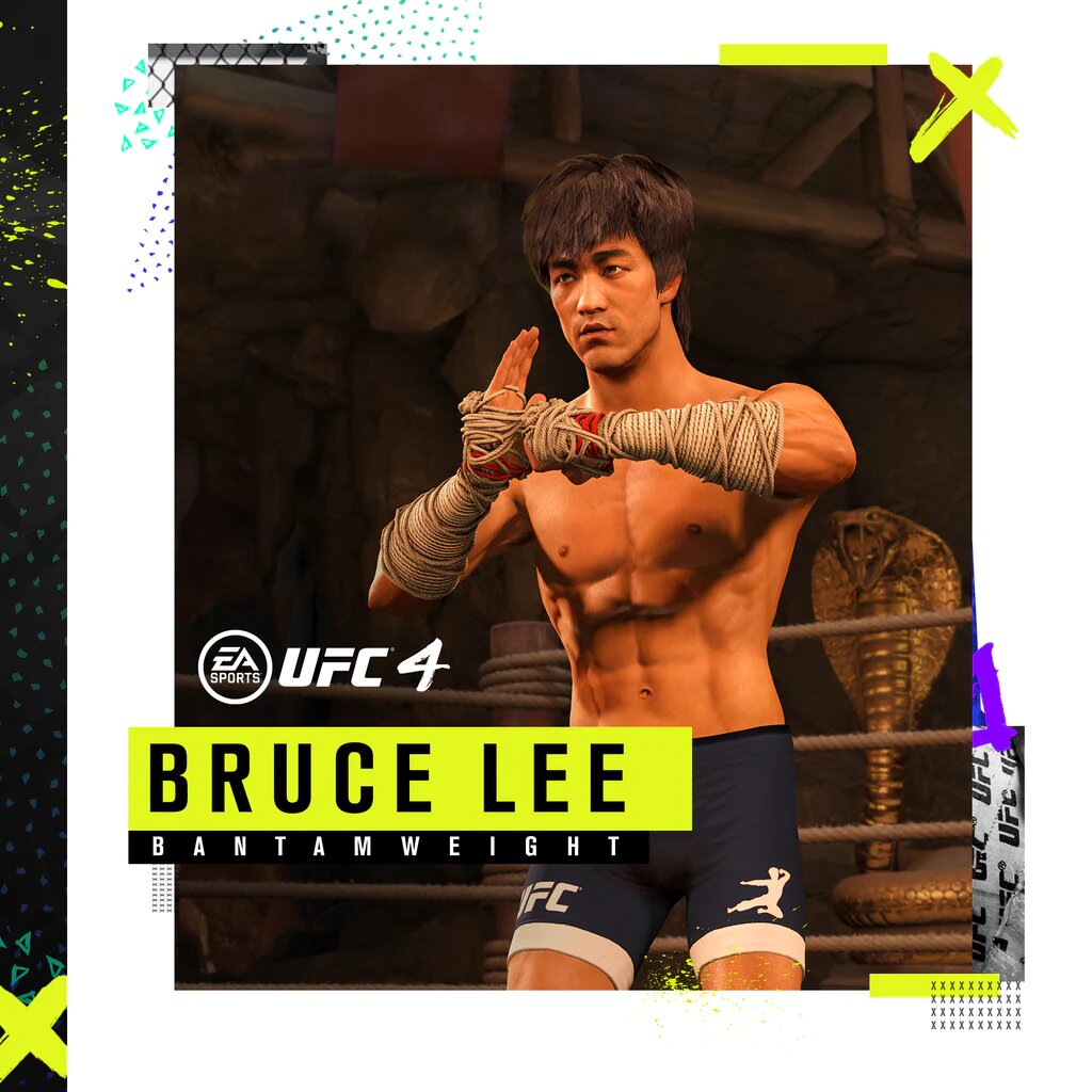 Дополнение UFC 4 - Bruce Lee Bantamweight, цифровое издание PlayStation 4, регион Турция / код пополнения баланса