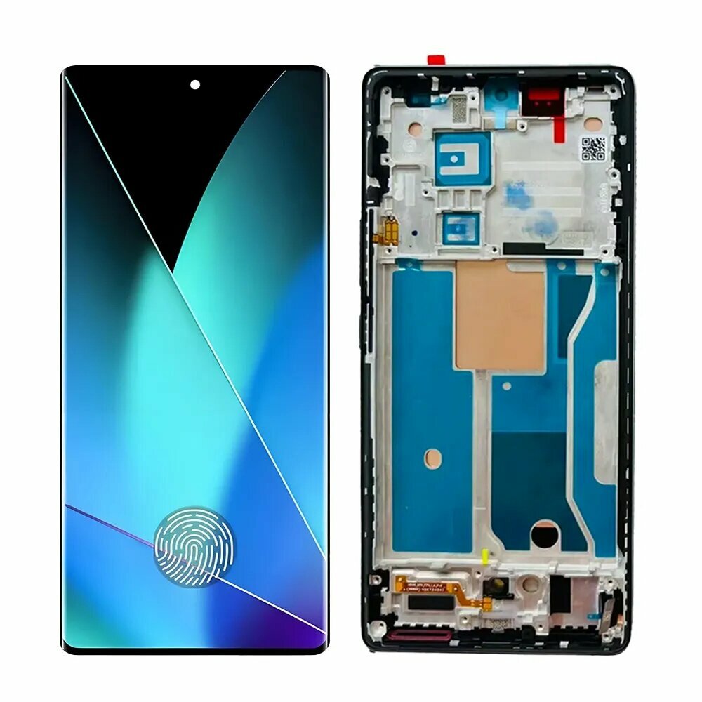(AMOLED) Дисплей(экран) для Infinix Zero 40 4G (Инфиникс Зеро 40 4Джи) в сборе с тачскрином рамкой (Оригинал) , X6860