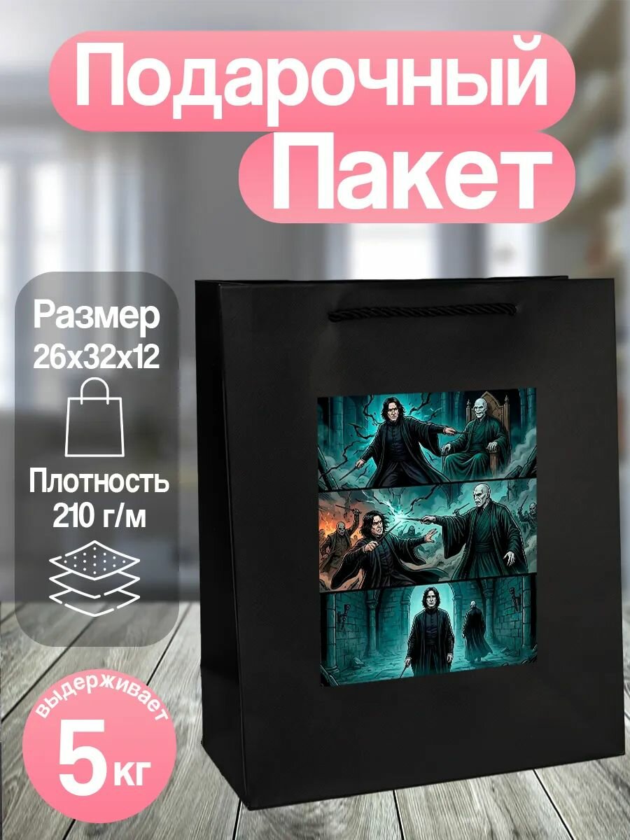 Пакет подарочный Гарри Потер
