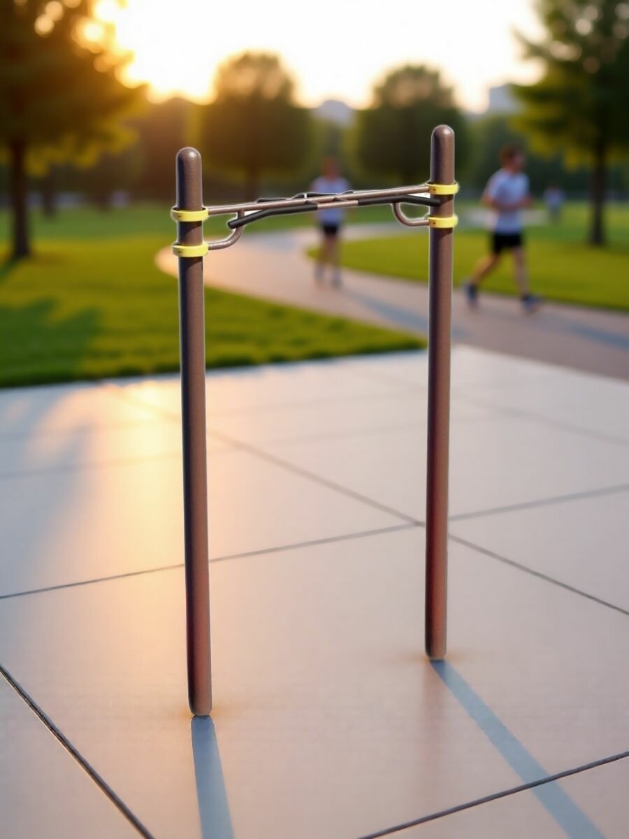 Турник воркаут с противоскользящим хватом уличный, дачный bw-100