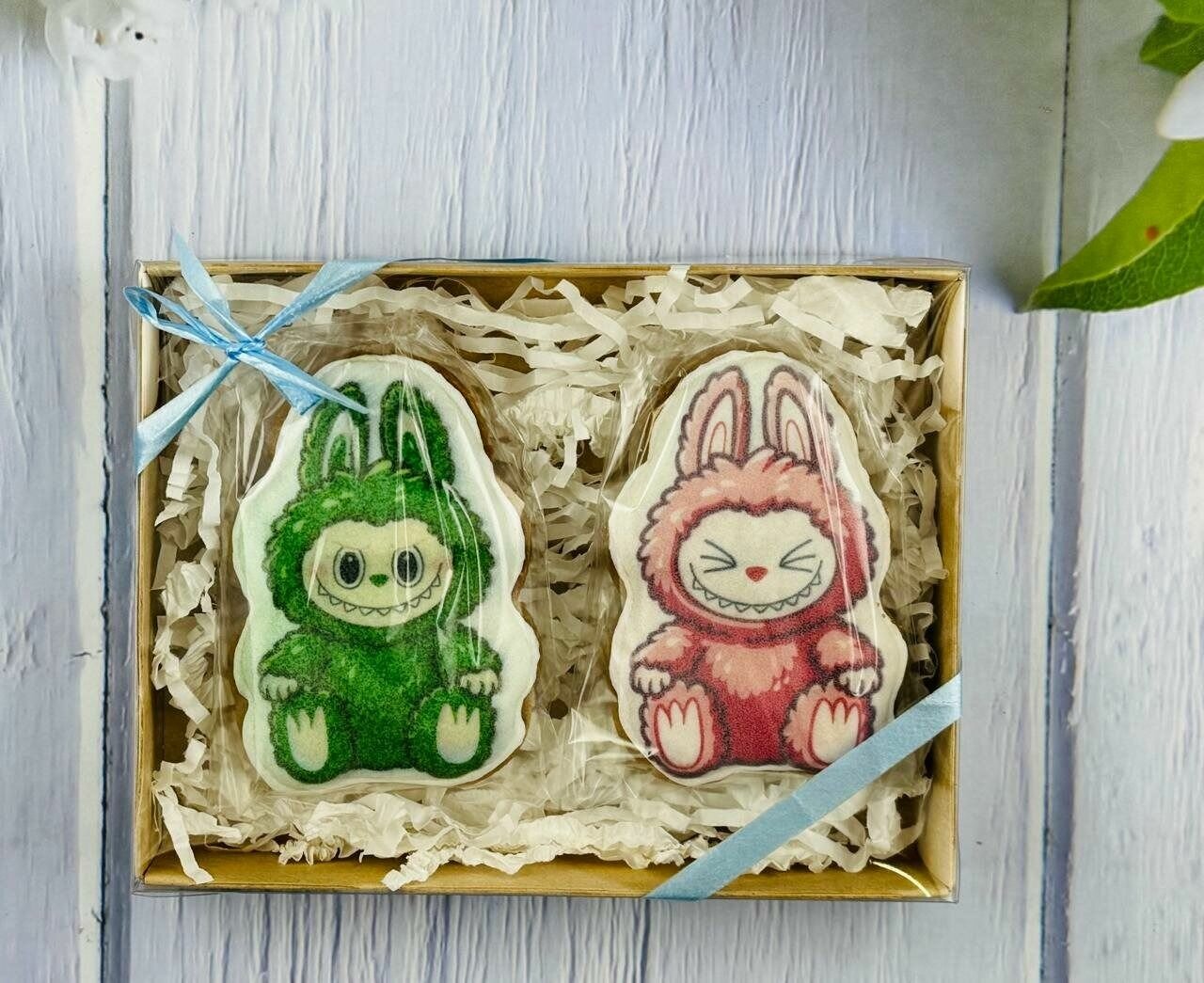 Подарочный набор медово-имбирных пряников "Лабубу №2"