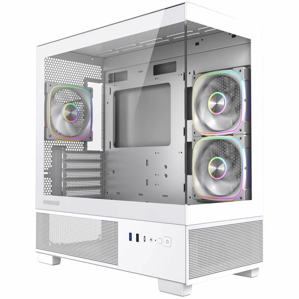 Корпус Powercase Vision Micro S4W White