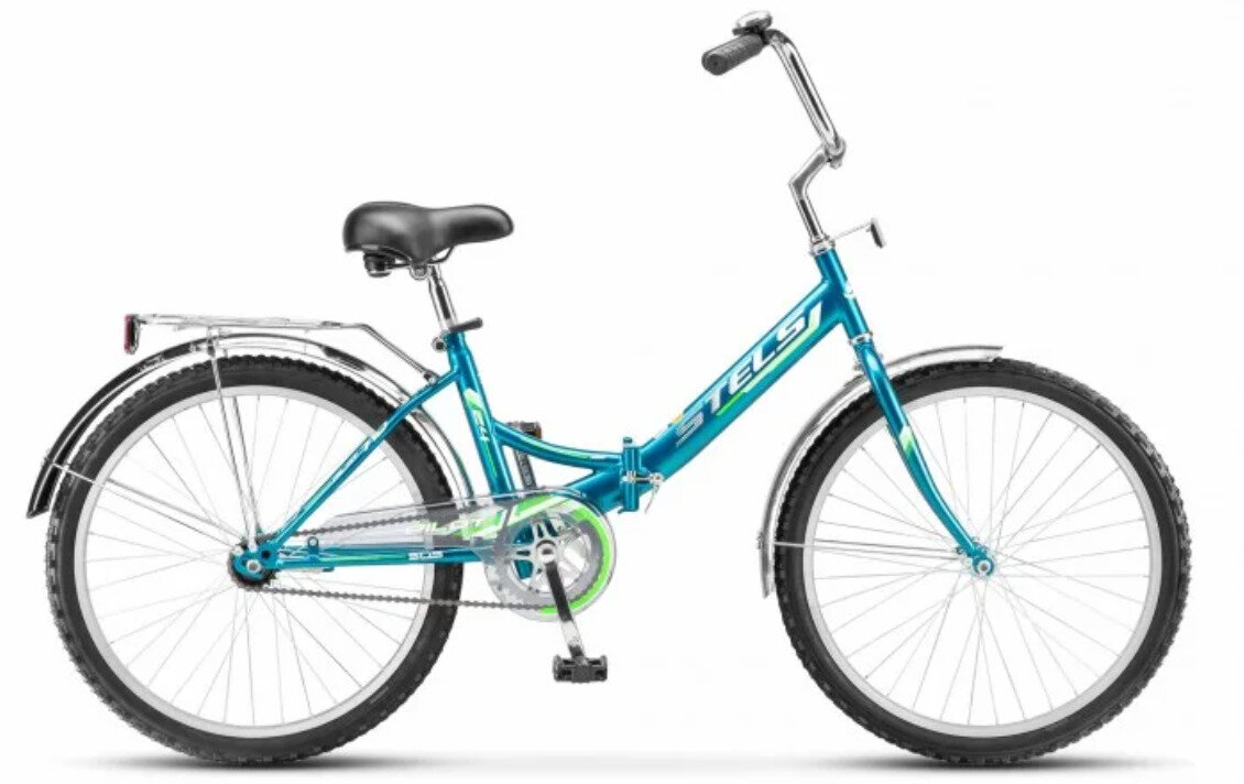 Складной велосипед Stels Pilot 710 C Z010 (2025) 24 Морская волна (140-185 см)