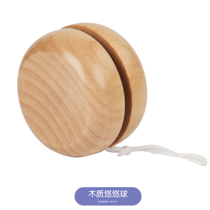 Мультяшный йо-йо для младших школьников, детская игрушка-йо-йо в подарок для мальчиков и девочек, деревянный йо-йо оптом.