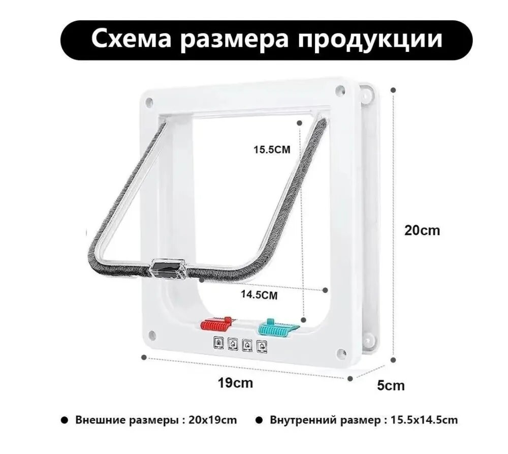 Дверца для кошек — фото 1