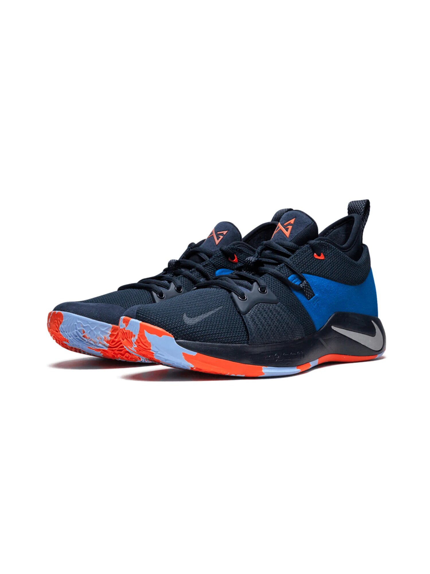 Кроссовки NIKE PG 2 sneakers, размер 11 US, blue — фото 1
