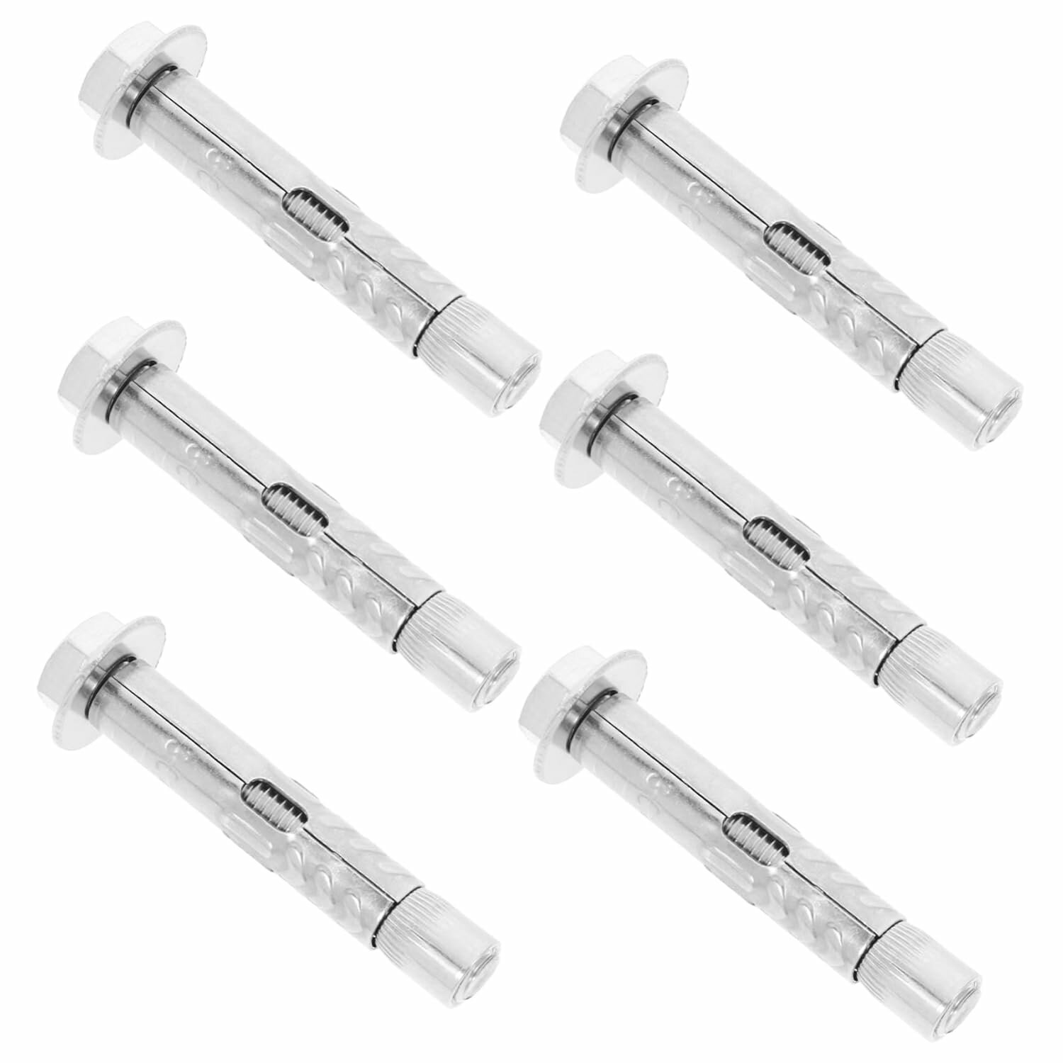 Комплект анкерных болтов, 6 шт, сверхмощные крепежные болты с внешней гайкой для дверей, гипсокартона