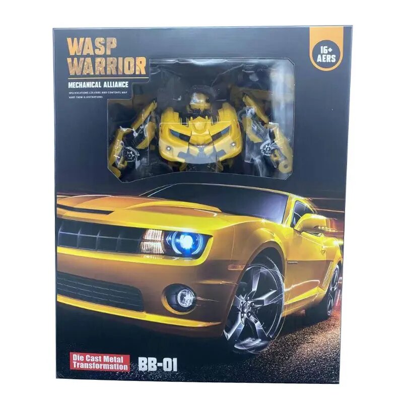 BMB Black Mamba MasterPiece BB01 Трансформер 28 см Original Box