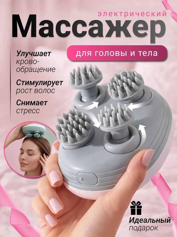 Массажер для шеи и плеч / Массажер для спины и шеи электрический