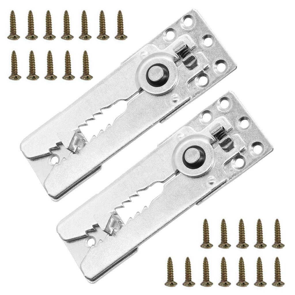 2 пряжки для крепления дивана-155 железных пряжек (с винтами)