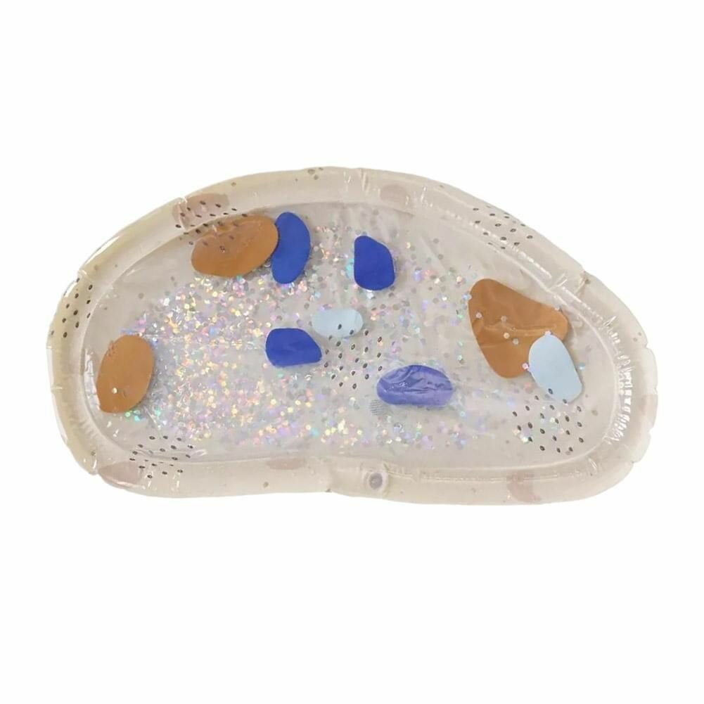 Акваковрик детский, водный коврик развивающий для малышей 75х45