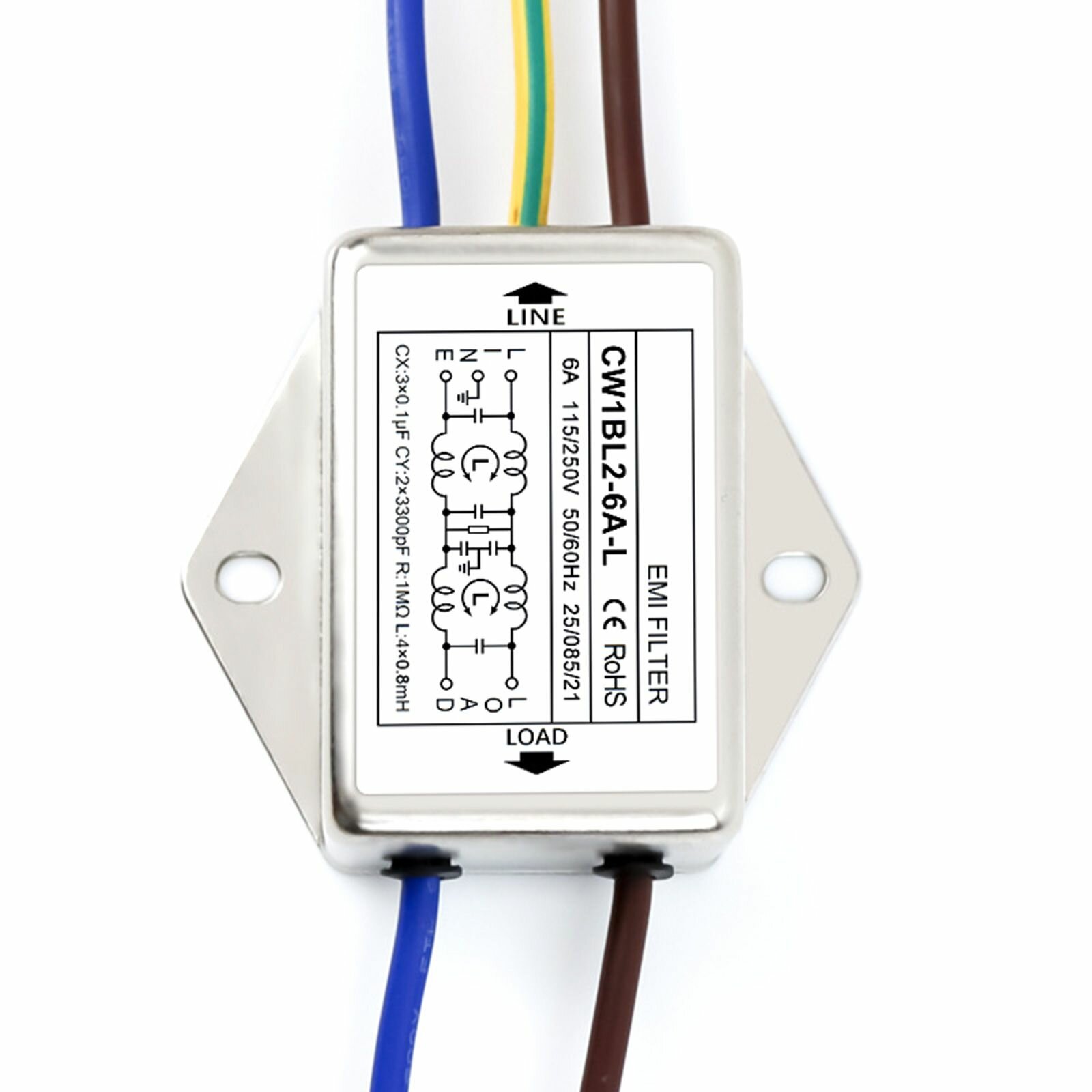 Фильтр электромагнитных помех 250В для защиты бытовой техники