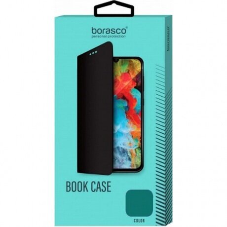 Чехол BoraSCO Book Case для Realme C33 зеленый опал