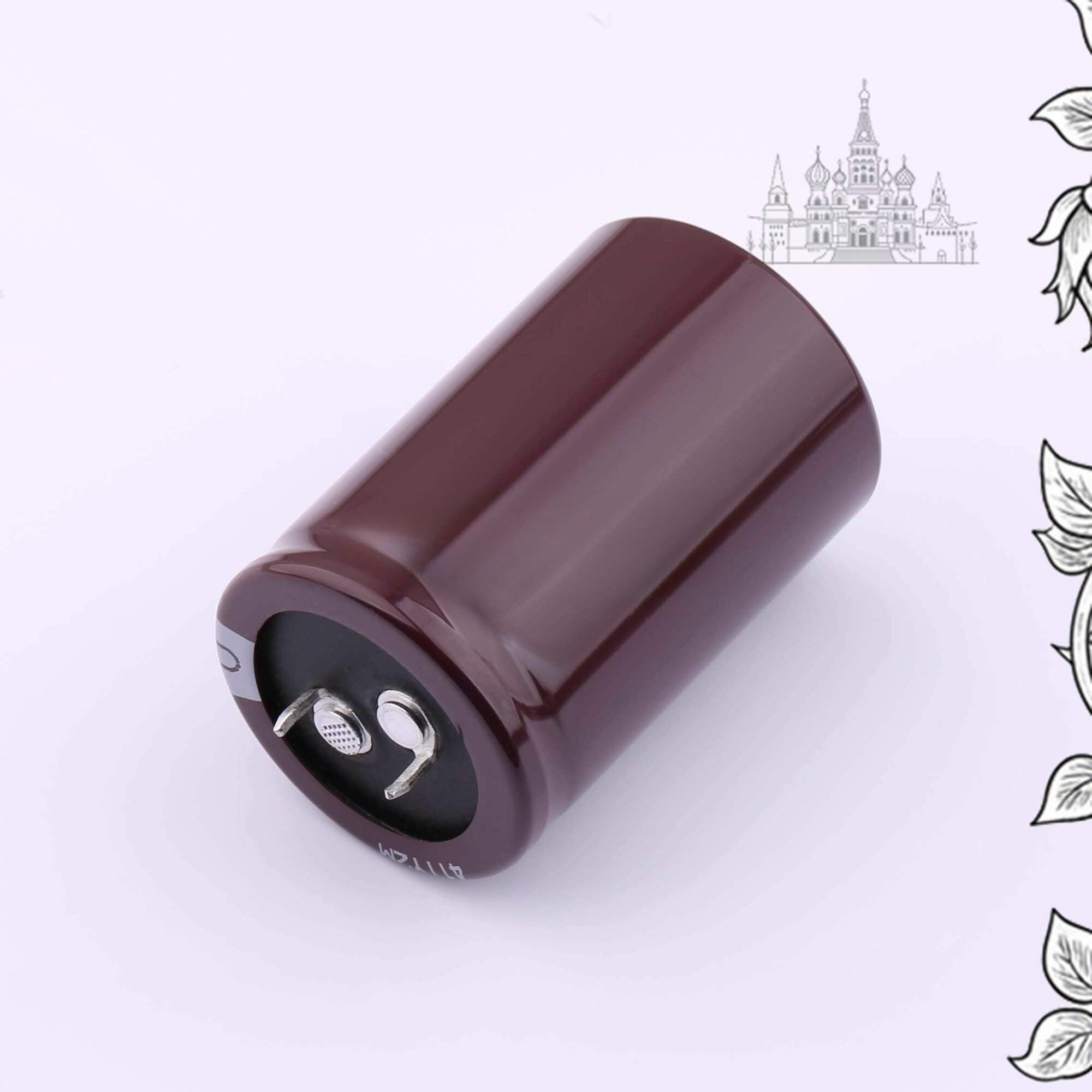 1 шт. 3300мкФ 100В (3300uF 100V 30х45мм) Электролитический конденсатор Nippon Chemi-Con рупорного типа, шаг выводов: 10 мм