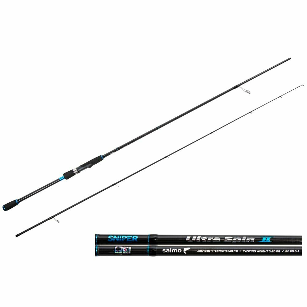 Удилище спиннинговое Salmo Sniper ULTRA SPIN II 5-20 (2.40)
