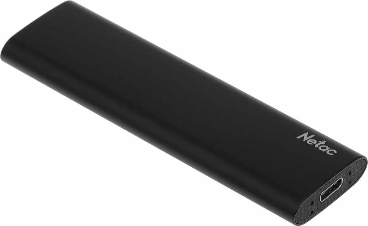 Твердотельный накопитель Netac External Z Slim 128Gb, черный, NT01ZSLIM-128G-32BK